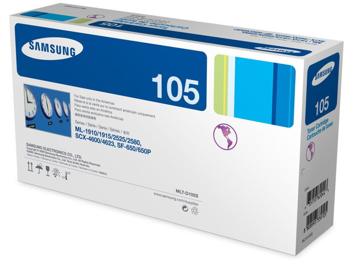 Samsung MLT-D105S Black Toner — US Globe Corp