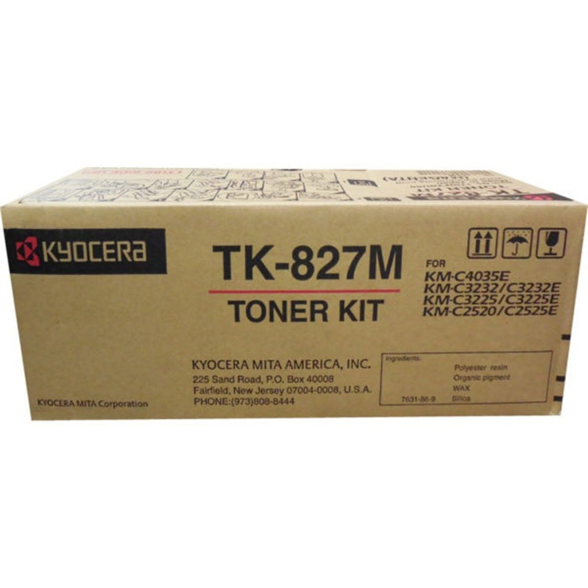 Kyocera TK-827M Magenta Toner — US Globe Corp