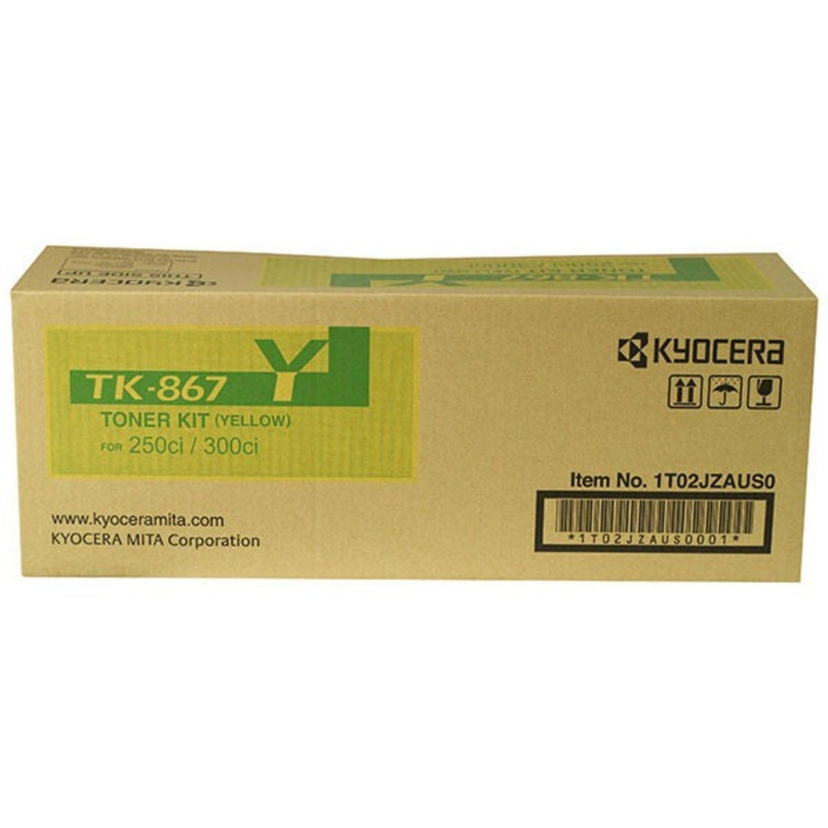 Kyocera TK-867Y Yellow Toner — US Globe Corp
